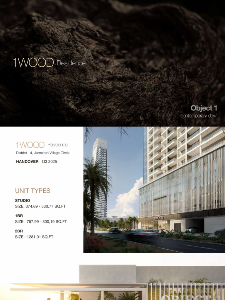 1WOOD Residence Brochure. | PDF