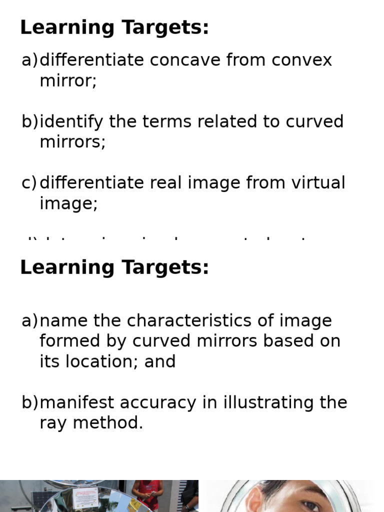 Curved Mirrors Discussion 1 | PDF | Mirror | Electromagnetic Radiation