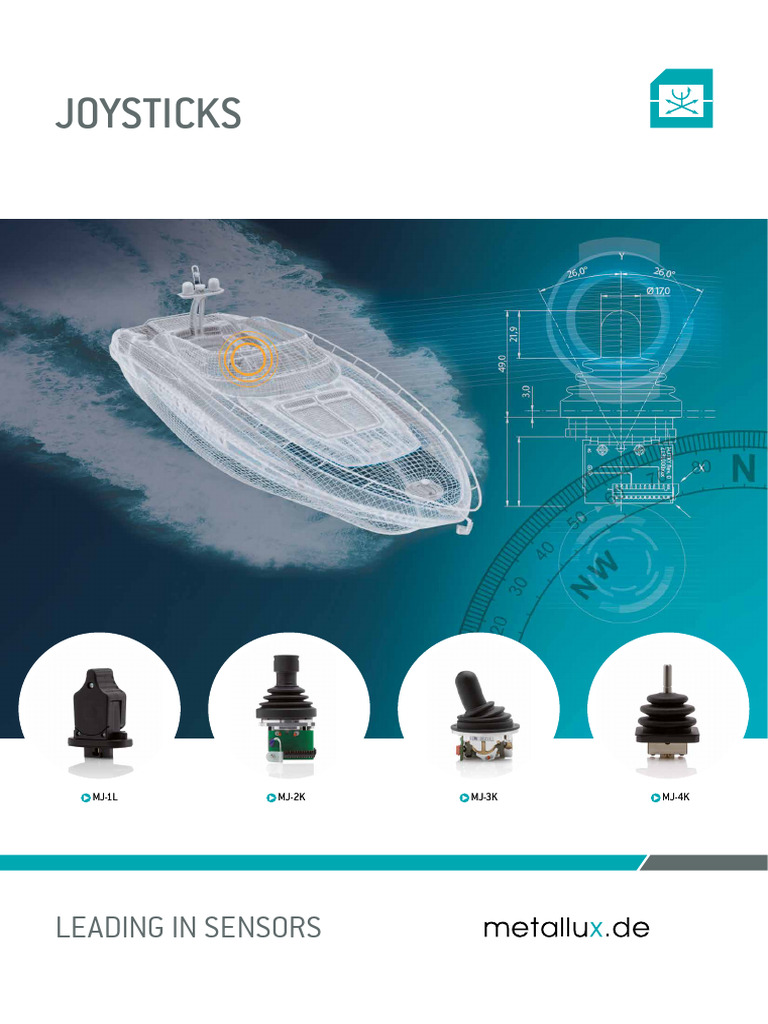 Metallux Joysticks: Precision Solutions | PDF | Switch | Wheelchair