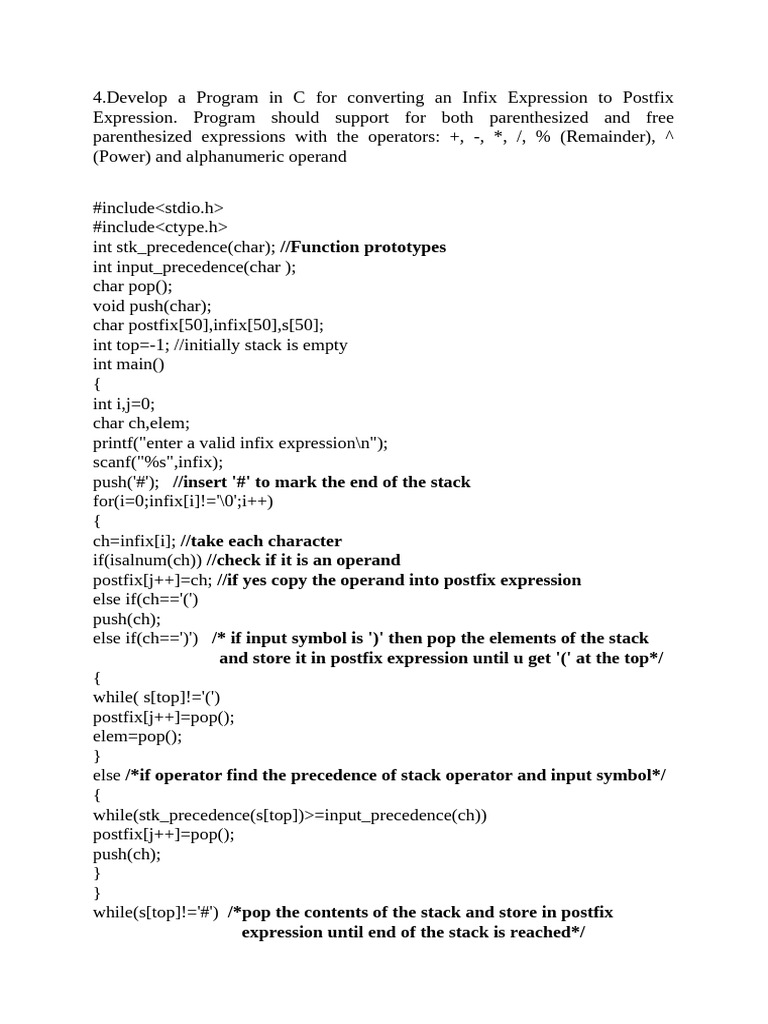 DS Lab Prog - 4 | PDF