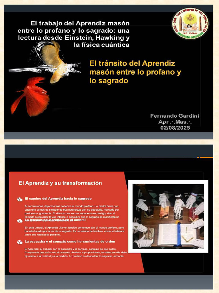 Entre Lo Profano y Sagrado | PDF