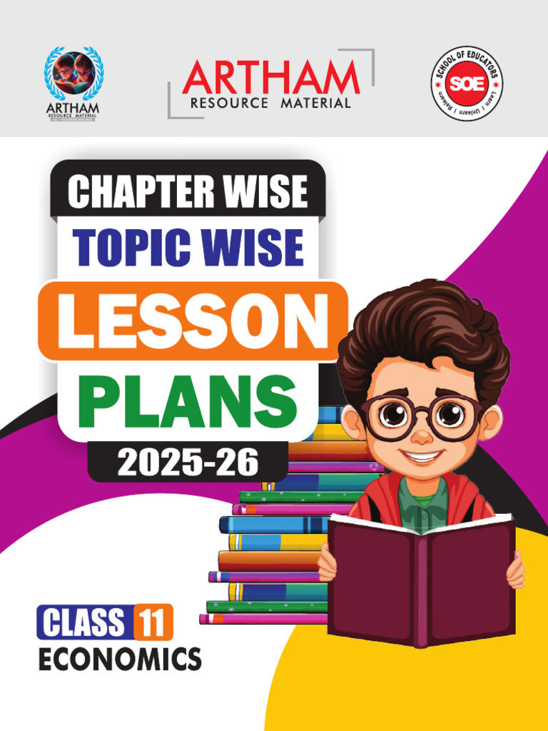 Class 11 Economics Lesson Plan Chapter 5 Measures of Central Tendency-1 ...
