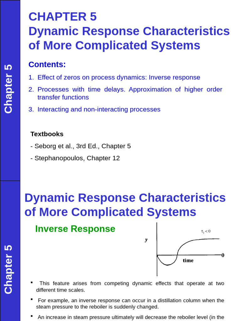 Dynamic Response in Complex Systems | PDF | Distillation | Continuum ...