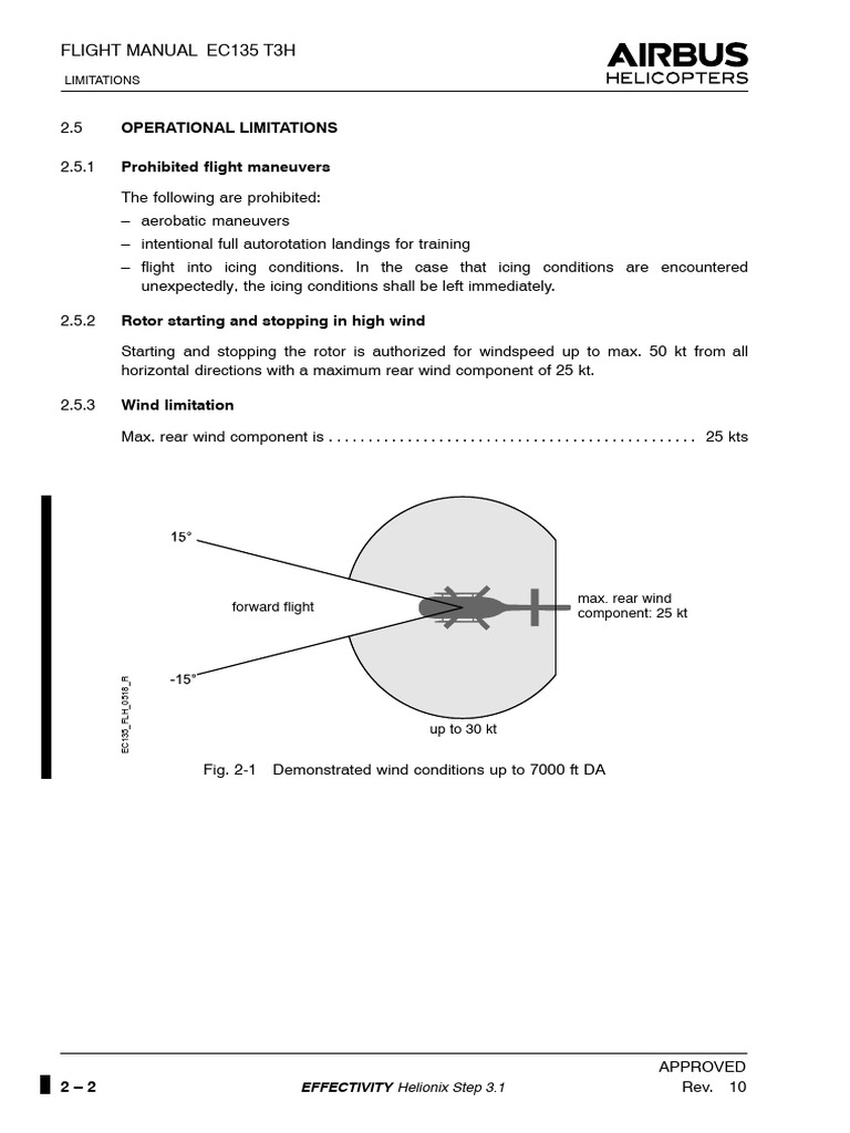 36 2 5 Operational Limitations A | PDF | Instrument Flight Rules ...