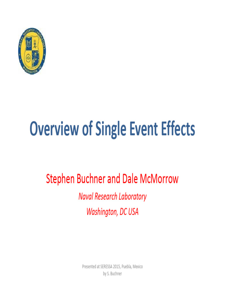 Single Event Effects in Electronics | PDF | Mosfet | Field Effect ...