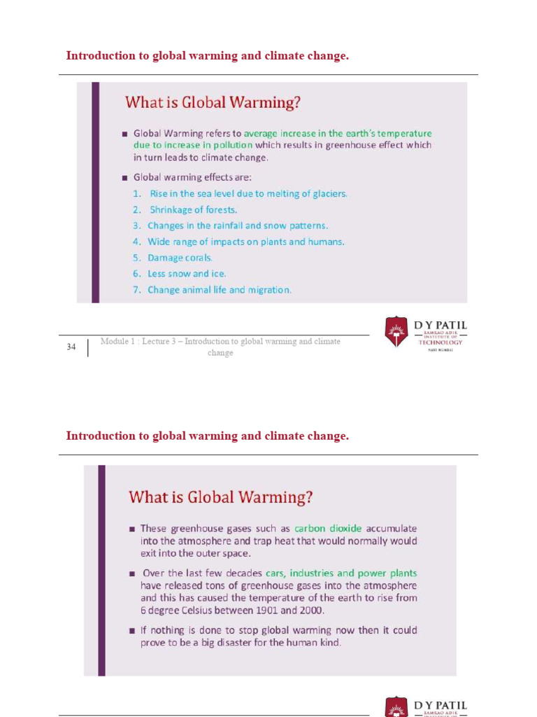 Global Warming N Climate Change | PDF | Environmental Impact | Fossil Fuels