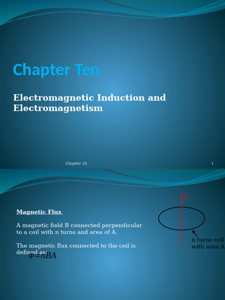Electromagnetic Induction Explained | PDF | Electromagnetic Induction ...