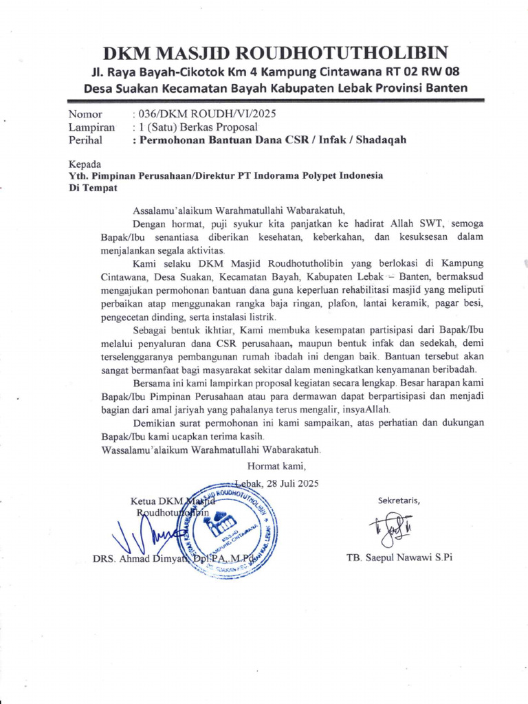 PT Indorama Polypet Indonesia | PDF