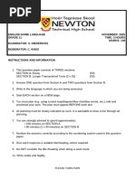 Grade 10 English Essay Topics Guide | PDF | Essays | Narrative