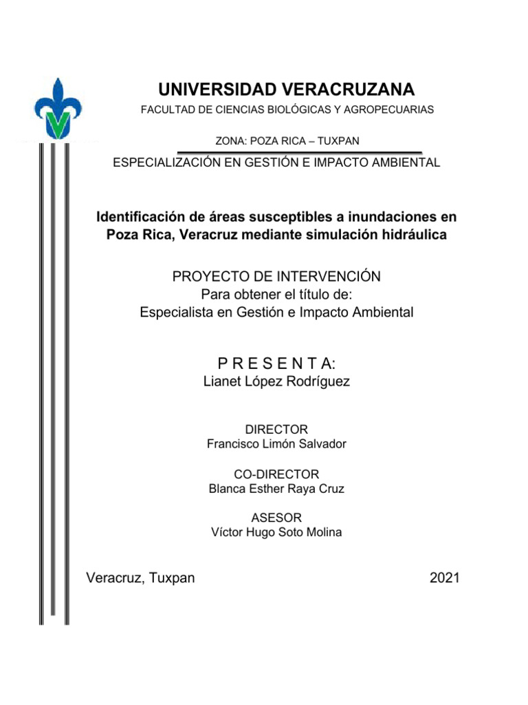 Lopez Rodriguez Liane T | PDF | Inundar | Ciclones tropicales