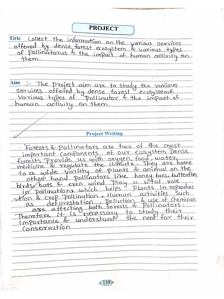 Biology Project 3 (SBKLB) | PDF