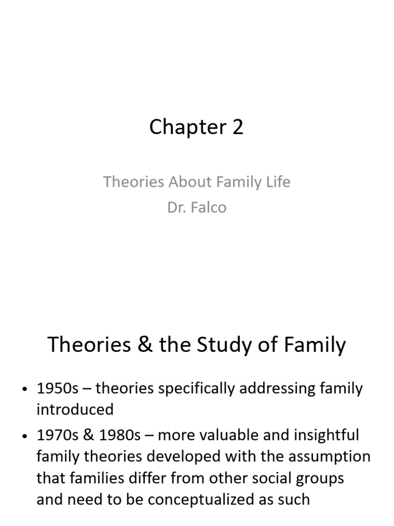 Family Life Theories Explained | PDF | Liberal Arts Education | Cognition