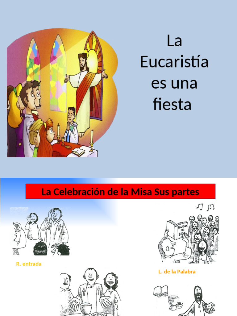 La Eucaristía Papás 1° Comunión | PDF | eucaristía | Adoración ...