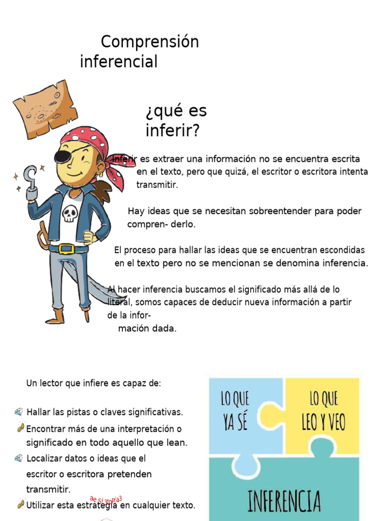 Cómo hacer inferencias en textos | PDF | Inferencia