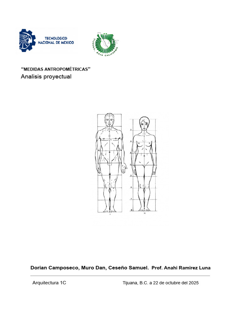 Medidas Antropométricas | PDF