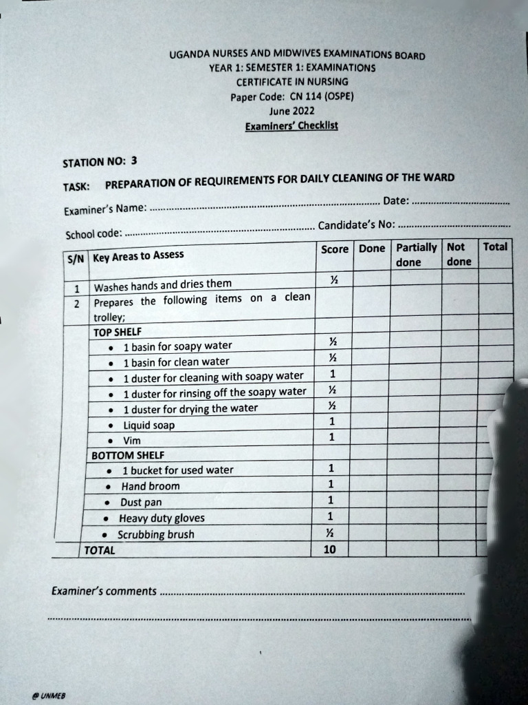 Daily Cleaning of The Ward@Katembarobertinitiative | PDF