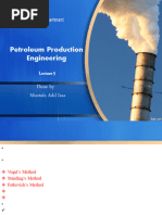 Inflow Performance Relationship in Oil Wells | PDF | Fluid Dynamics ...