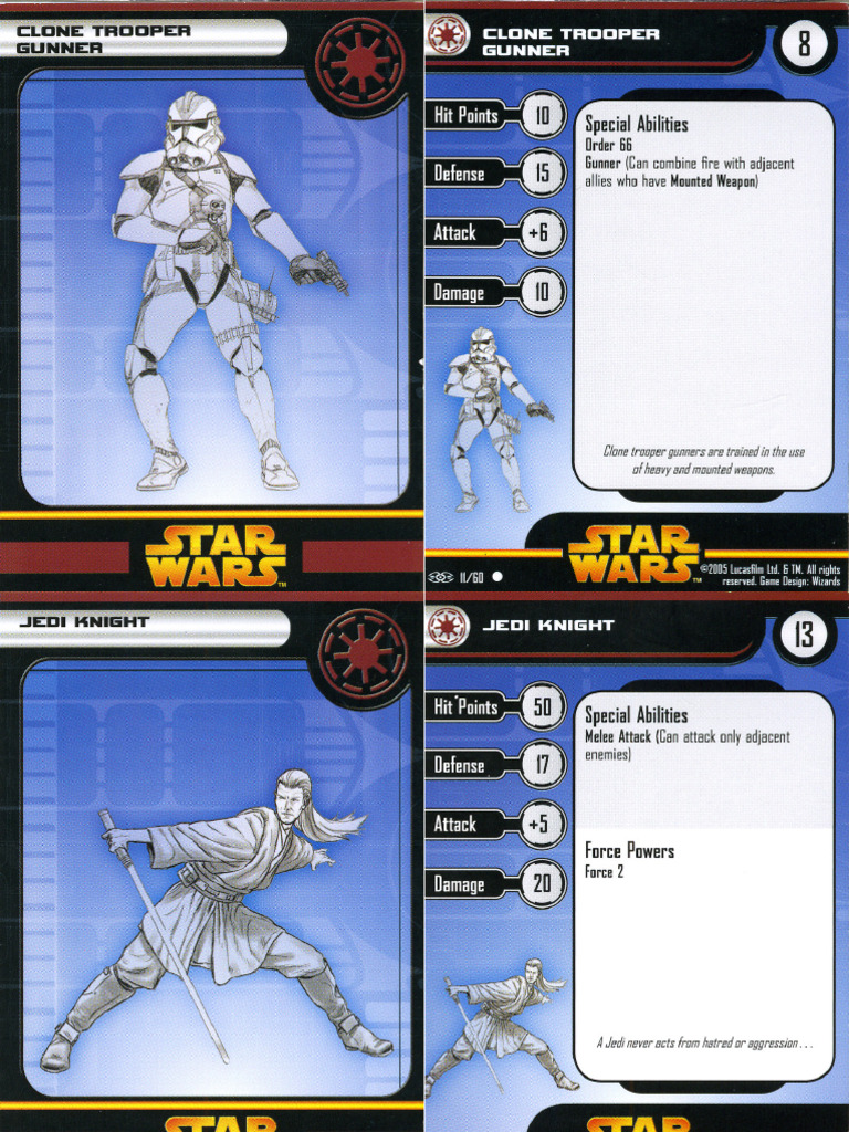 Cards RotS 2 | PDF