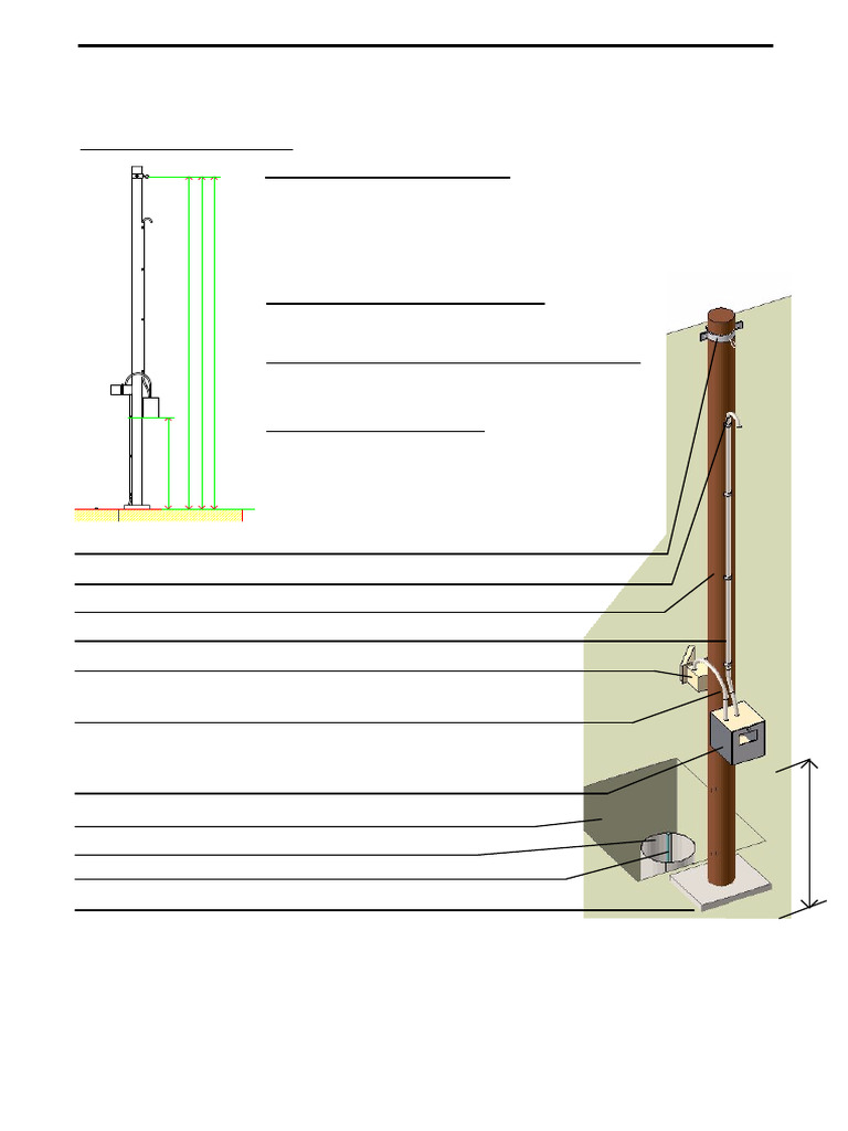 Detalle Poste en A4 | PDF | Ingeniería de Edificación | Ingenieria ...