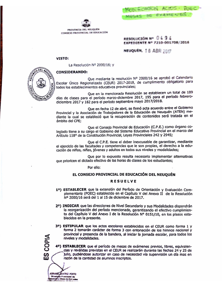 Ceur 2017 - 2018 - Modifica Poec | PDF