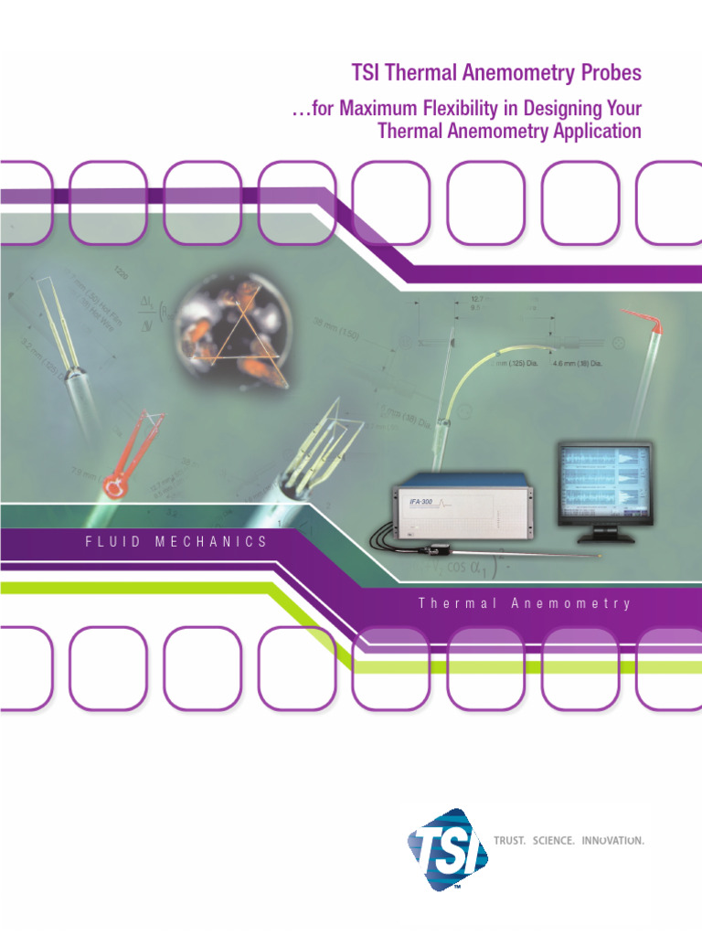 Thermal Anemometry Probe Guide | PDF | Sensor | Physical Phenomena