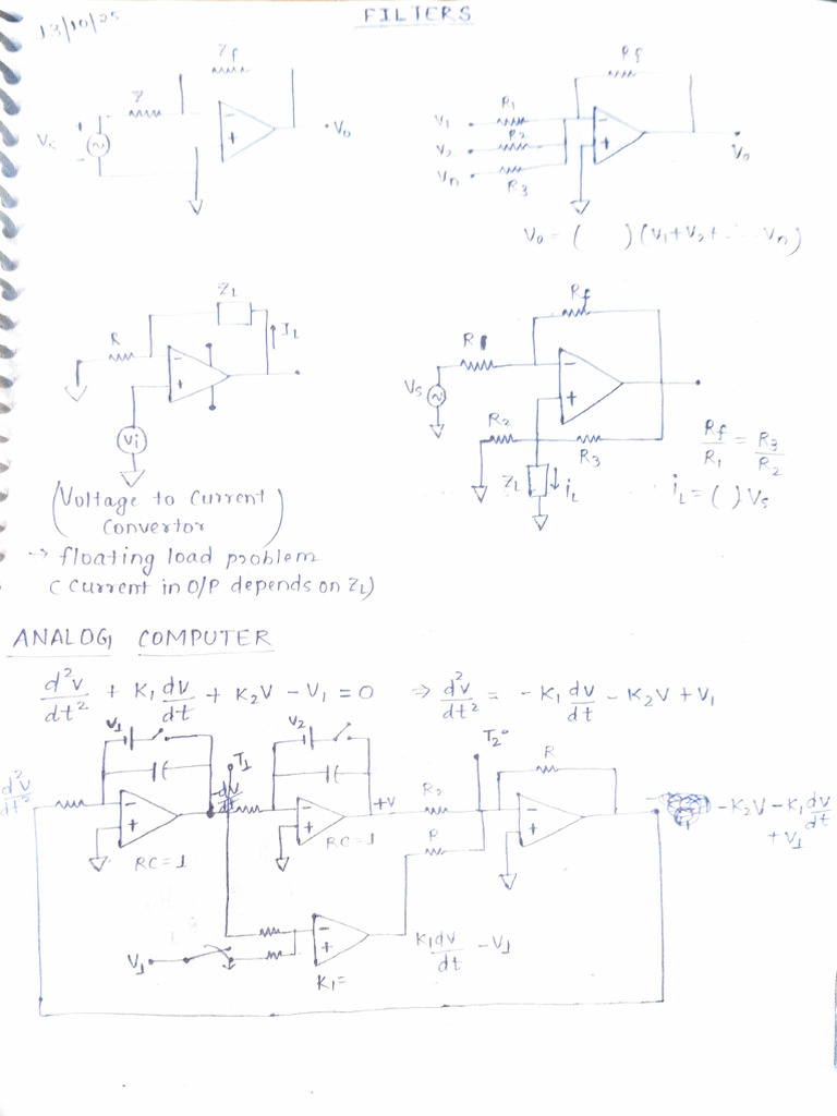 Analog Filter Circuit Design Guide | PDF | Electronic Filter | Amplifier