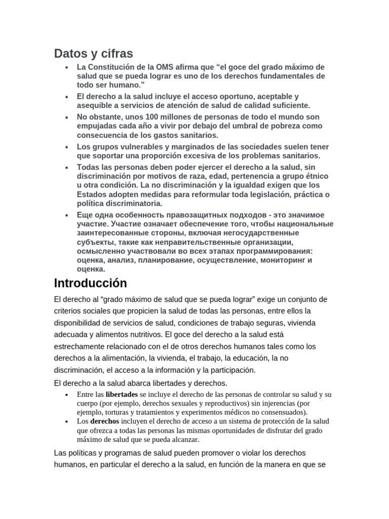 Datos y Cifras | PDF | Violación | Discriminación