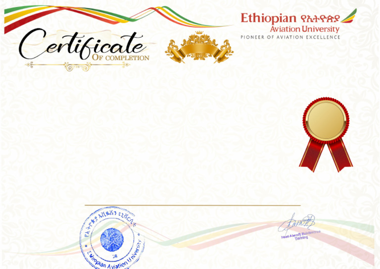 MOE Training Completion Certificate | PDF