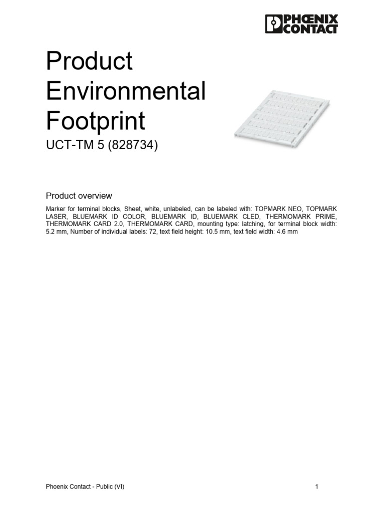 05 - Product Environmental Footprint | PDF | Life Cycle Assessment ...