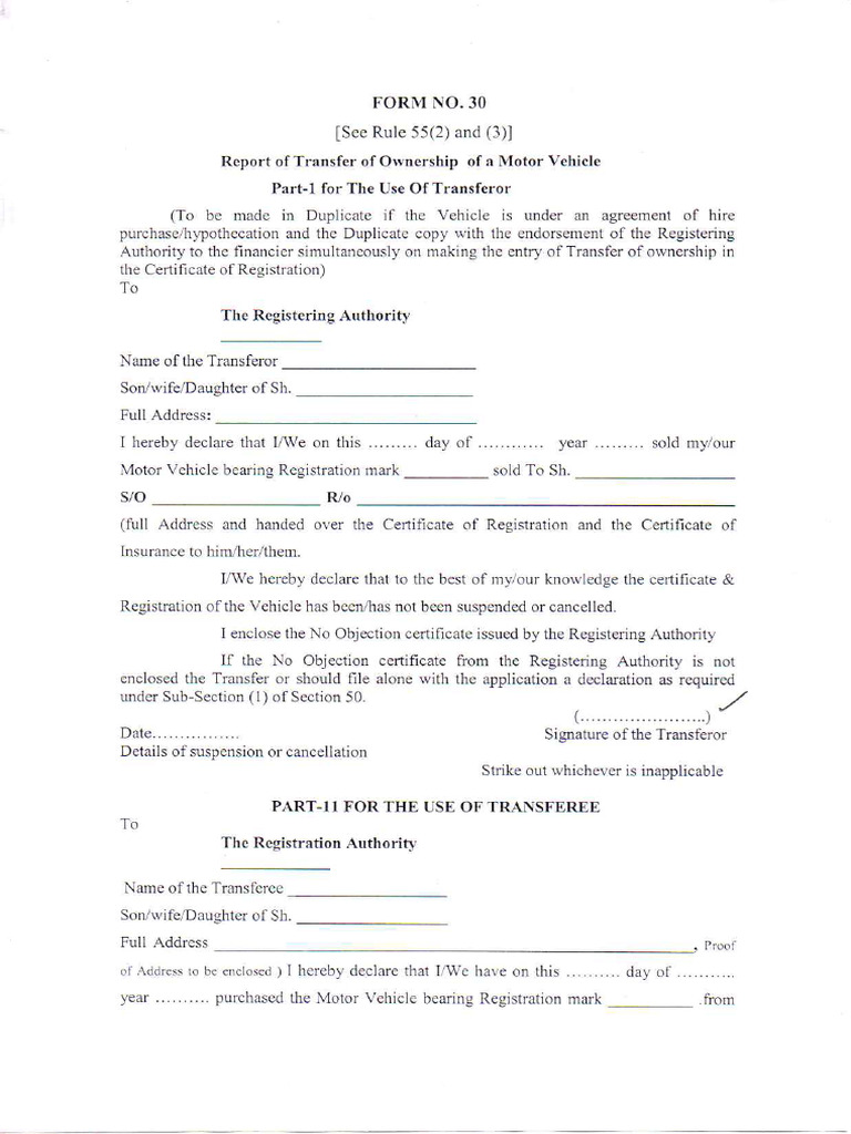 Form 30 | PDF