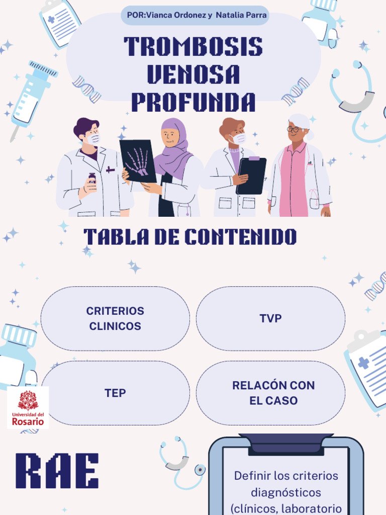 Diagnóstico de Trombosis Venosa y TEP | PDF | Ultrasonido médico ...