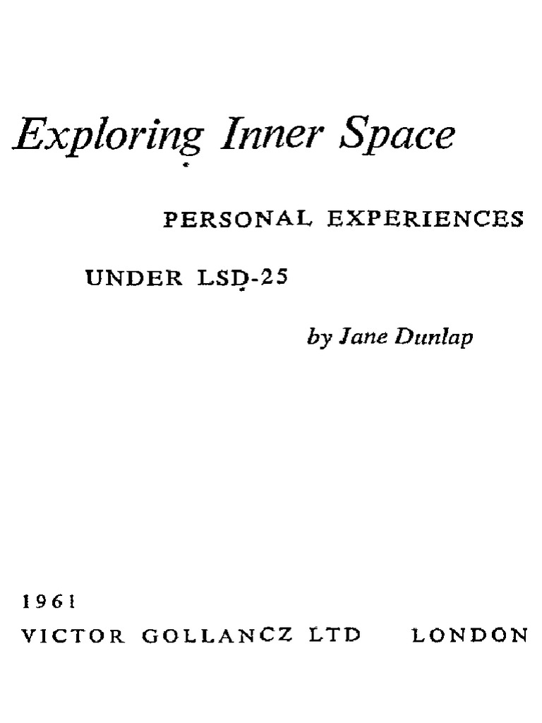 Exploring Inner Space | PDF
