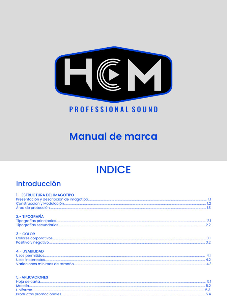 Manual HCM | PDF | Color | Tipografía