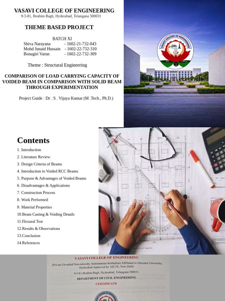 TBP DESIGN OF RCC VOIDED BEAM FINAL B11 Final | PDF | Beam (Structure) | Concrete