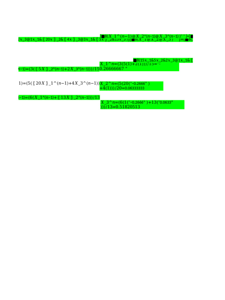 Pruebas de La Creacion de Ecuaciones en Excel | PDF