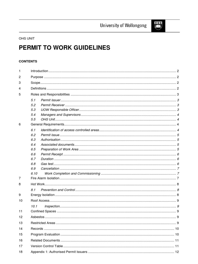 Permit System | PDF