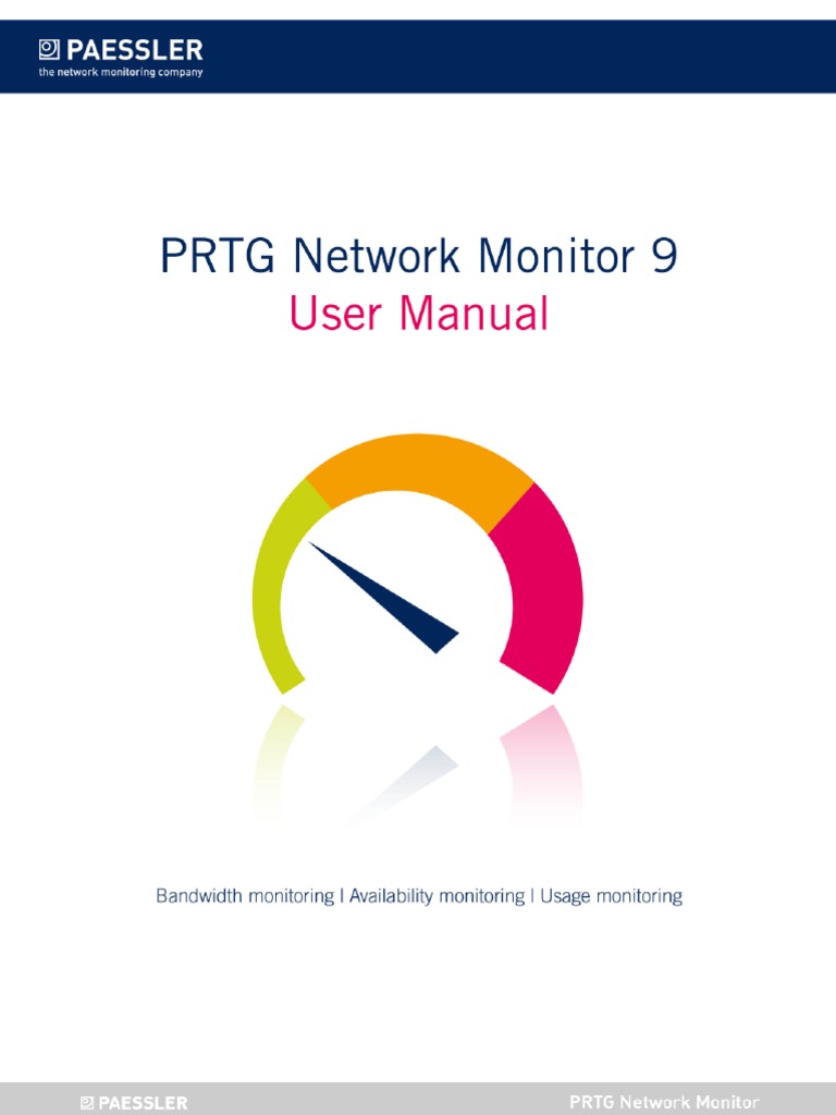 PRTG Manual | PDF | Ip Address | Microsoft Windows