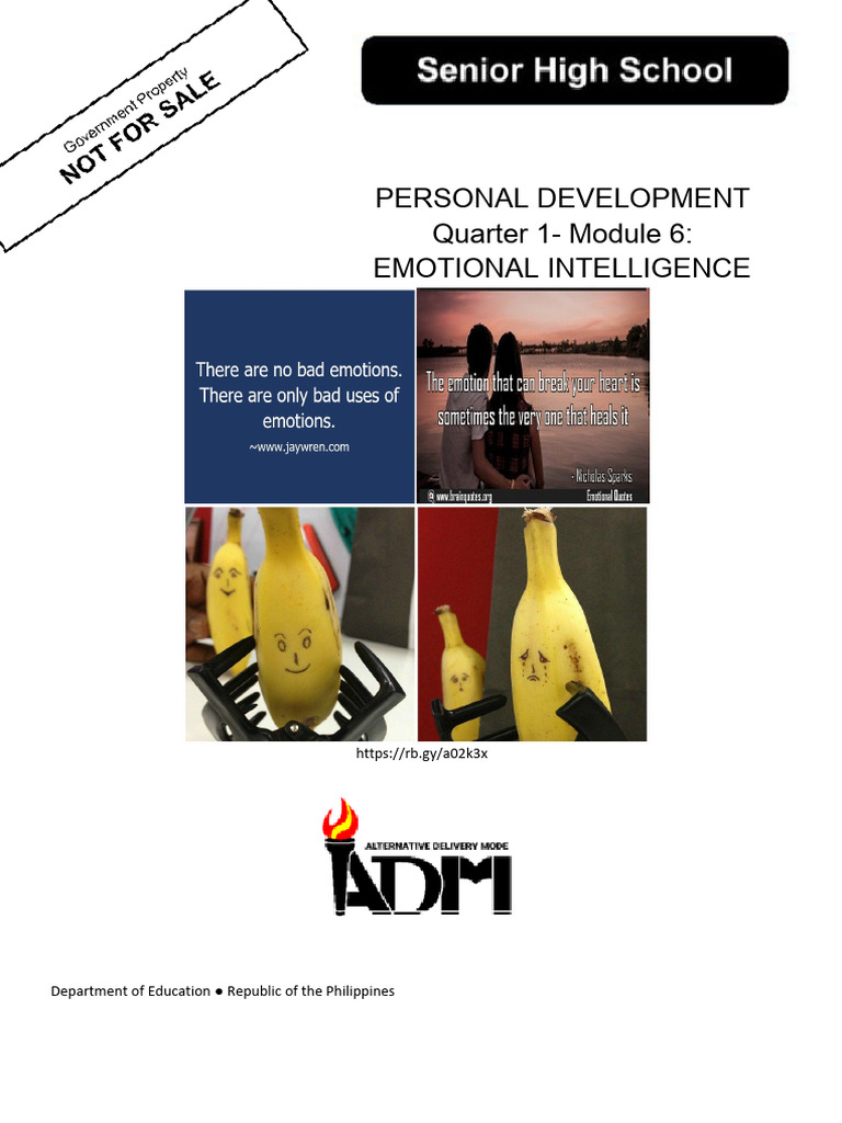 PerDev - Q2 - Module 6 - Emotional-Intelligence - Ver2 | PDF | Feeling | Emotions