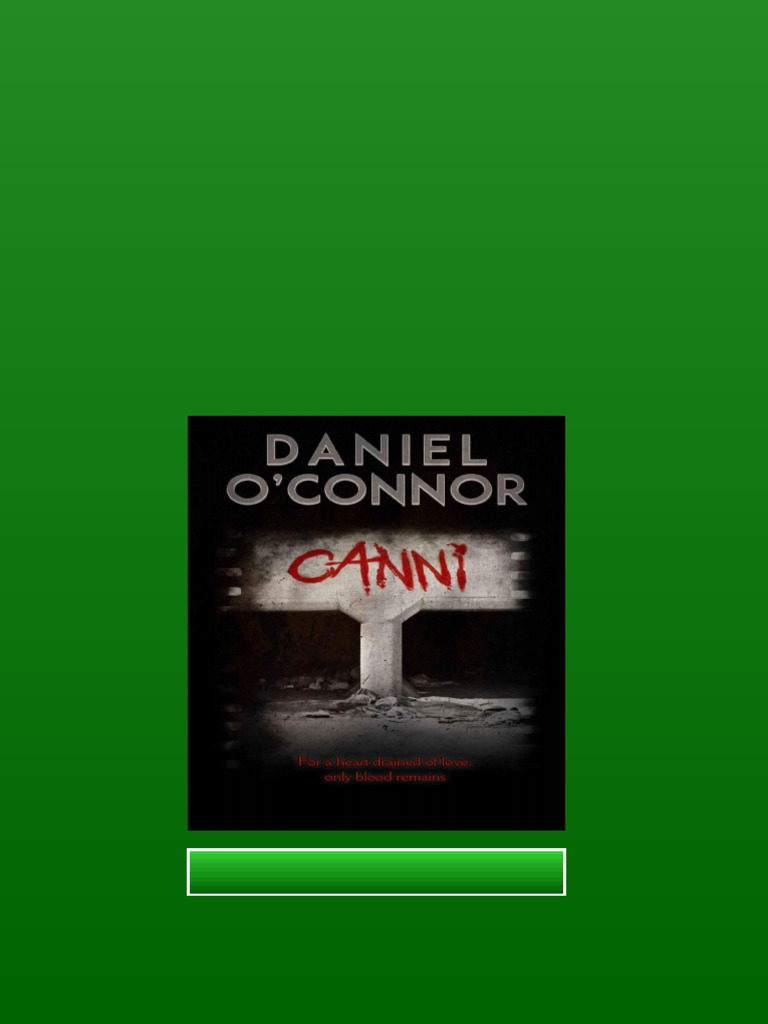 Canni Daniel Oconnor Blood Bound Books digital version 2025 | PDF