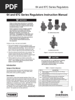 Data Sheets 67d Series Pressure Reducing Regulators Bulletin Fisher en ...