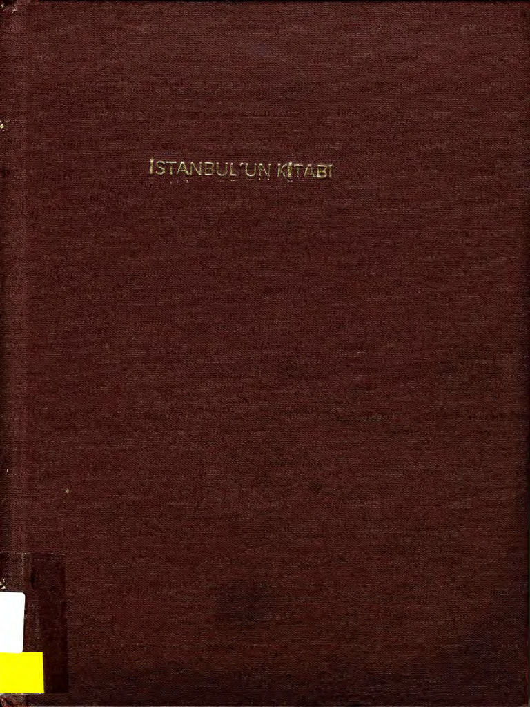 Istanbulun Kitabi | PDF