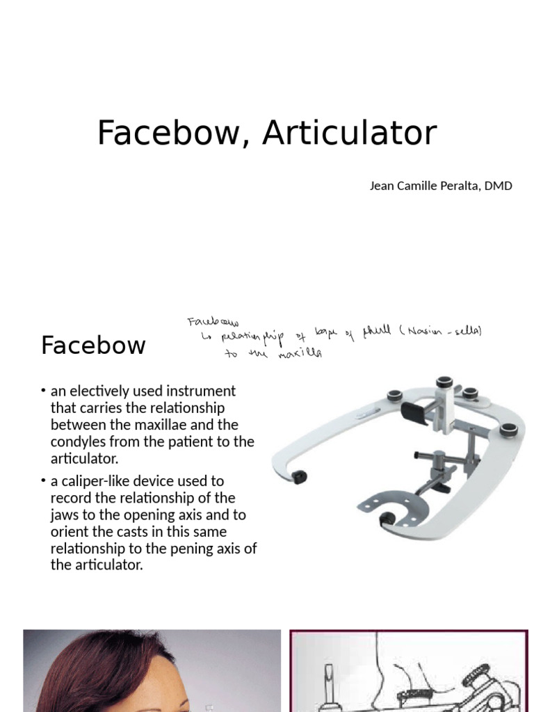 12 Facebow Articulator | PDF