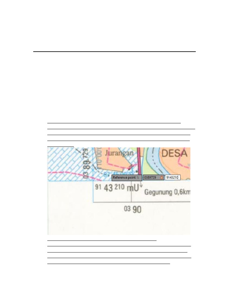 Terrain AutoCAD dari Peta RBI | PDF