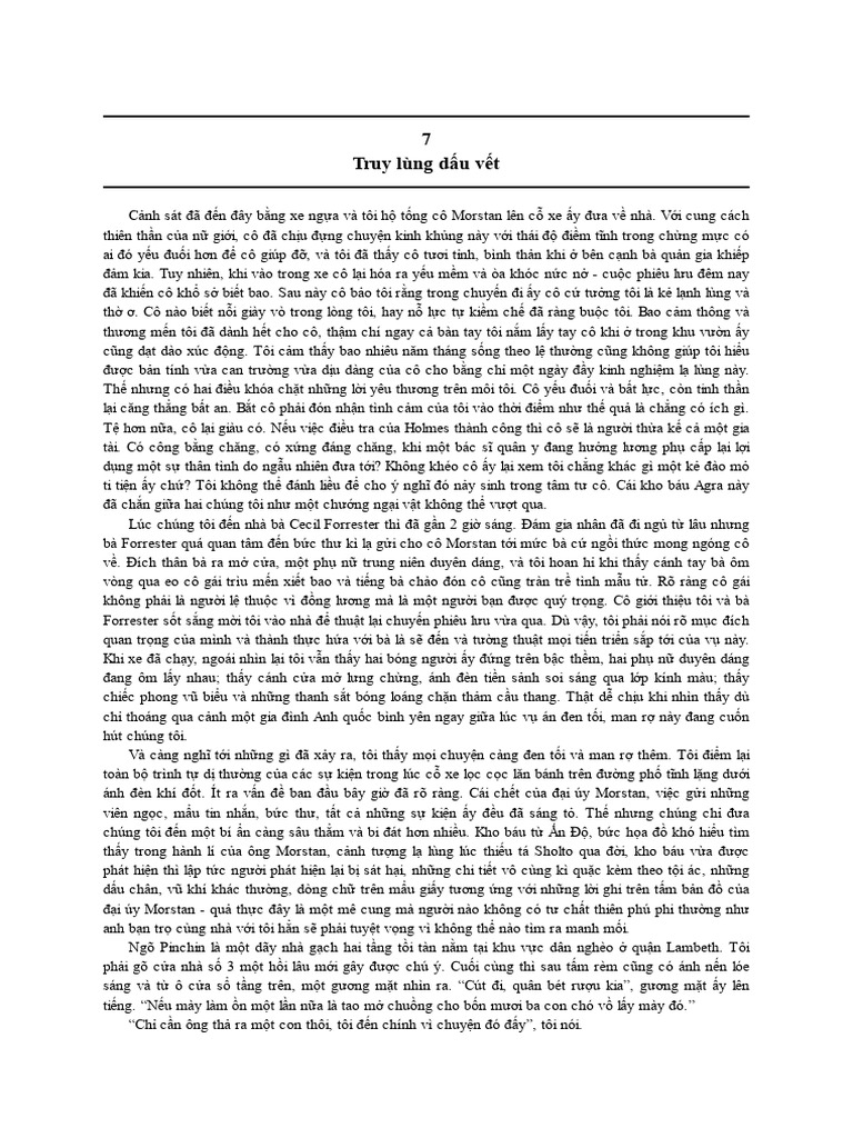 Sherlock Holmes Toan Tap - Arthur Conan Doyle-108 | PDF
