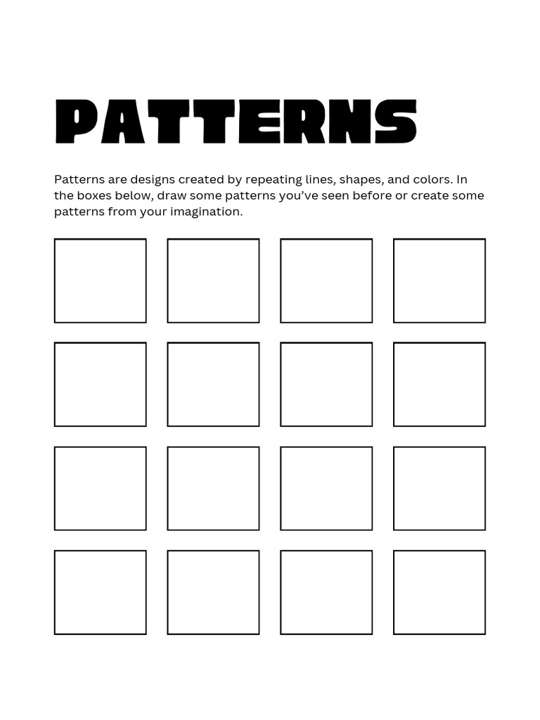 Creative Pattern Design Ideas | PDF