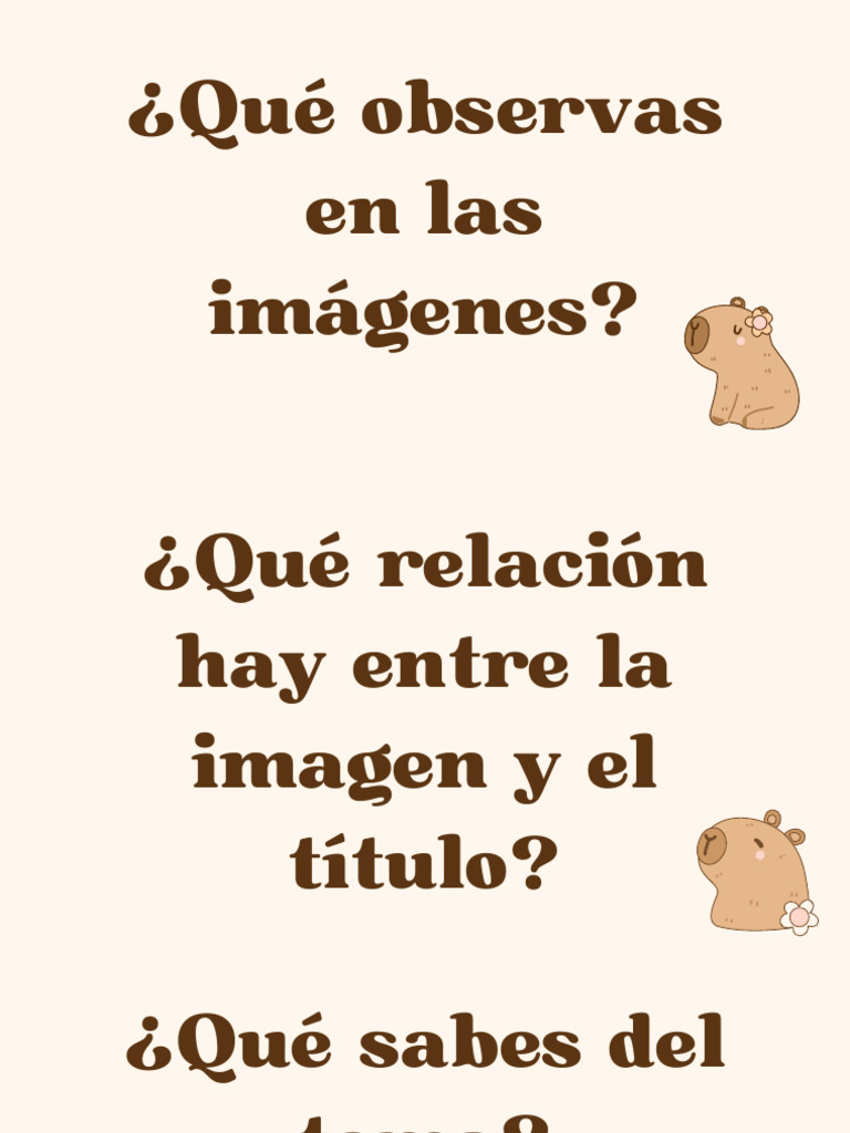 Preguntas Comprensión Lectora PDF | PDF
