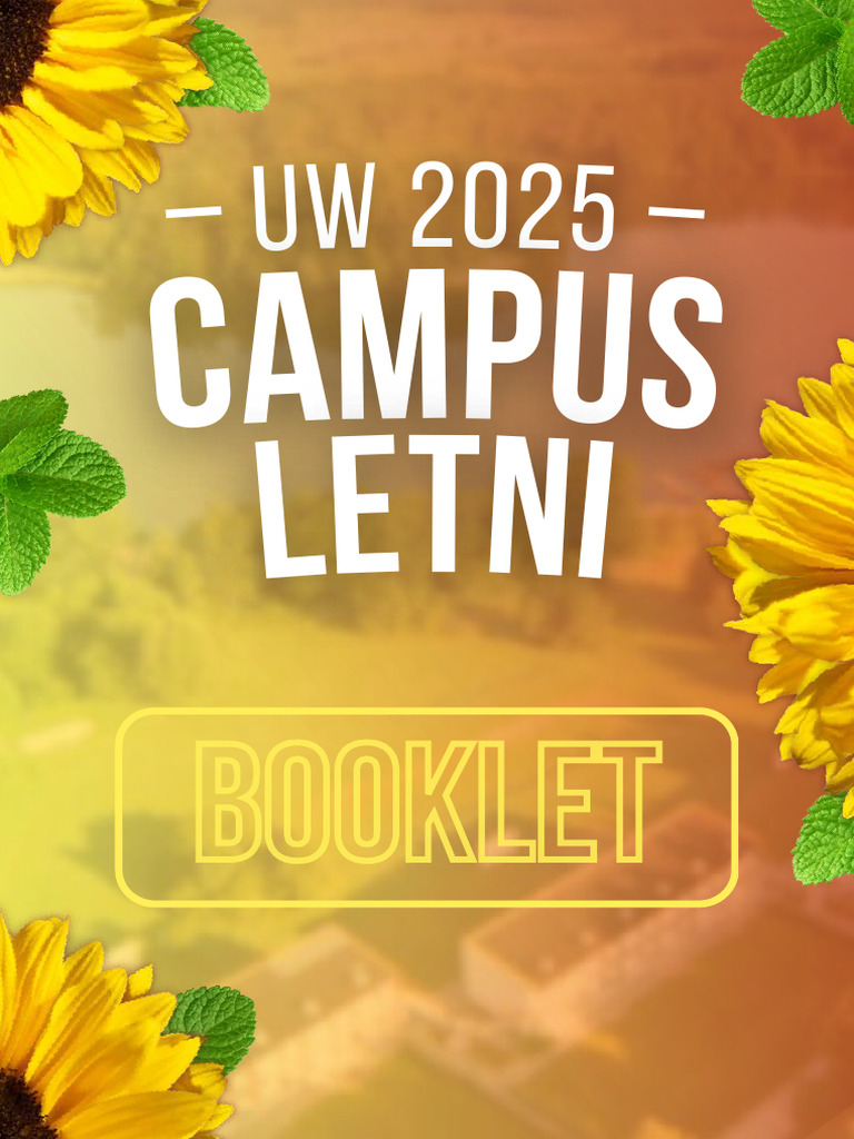 Booklet Campus Letni 2025 | PDF