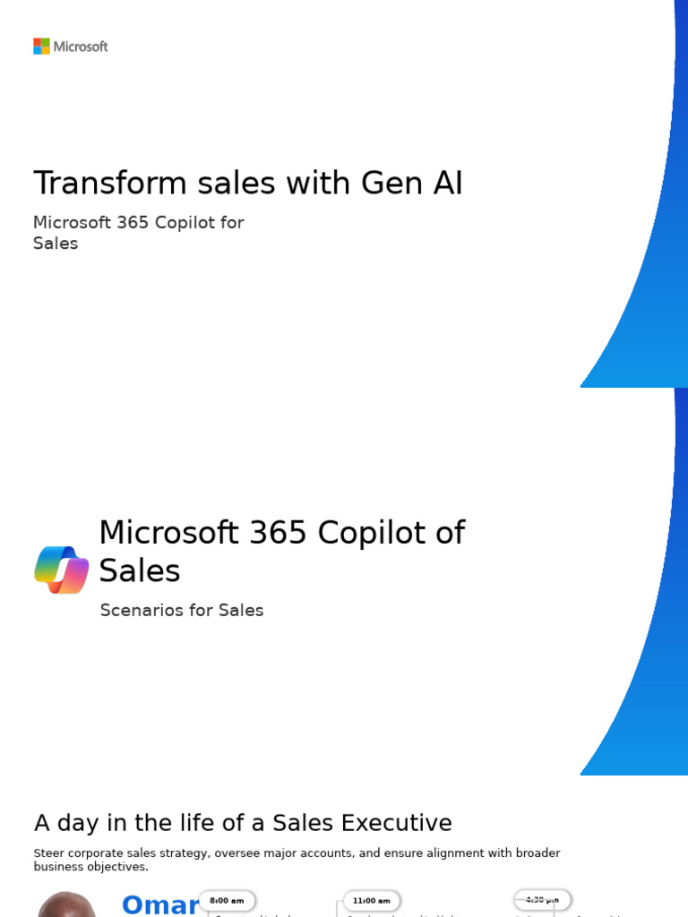 Boost Sales Efficiency with Gen AI | PDF | Customer Relationship ...