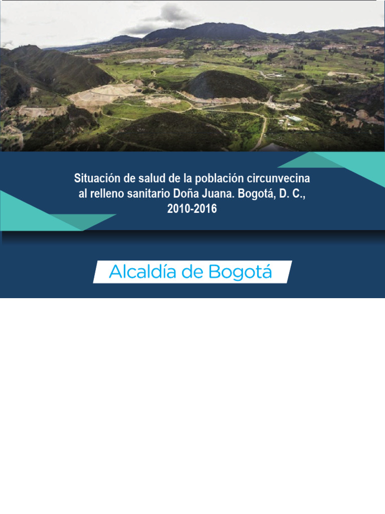 Relleno Dona Juana | PDF | Bogotá | Vertedero