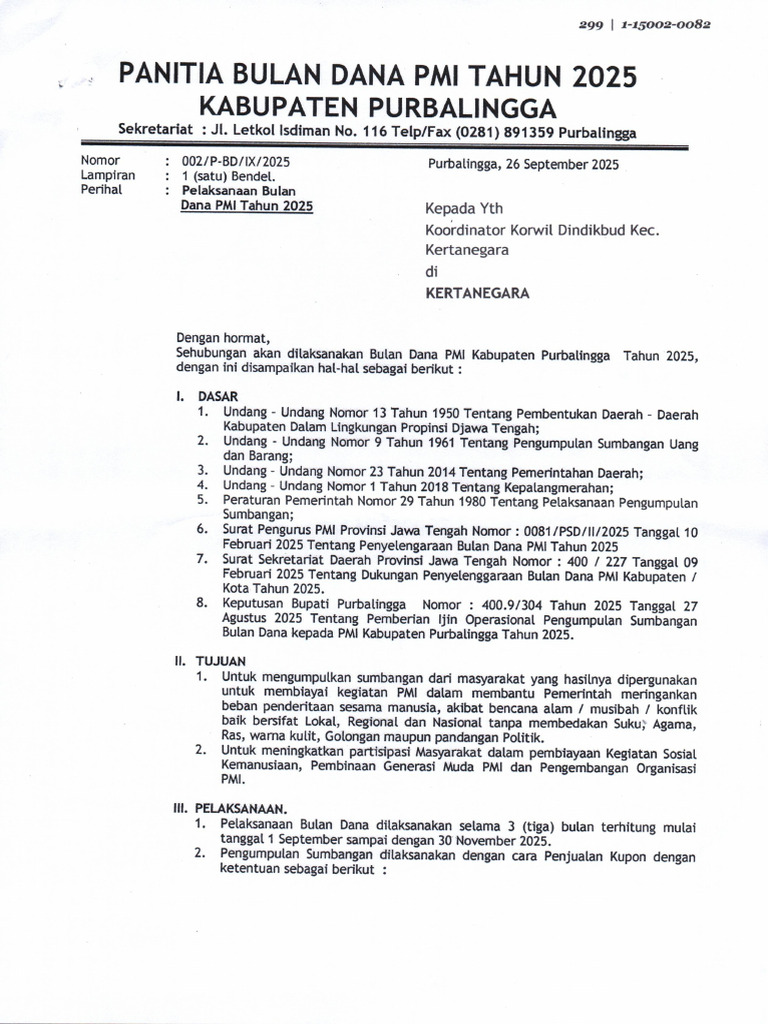 Surat PMI | PDF